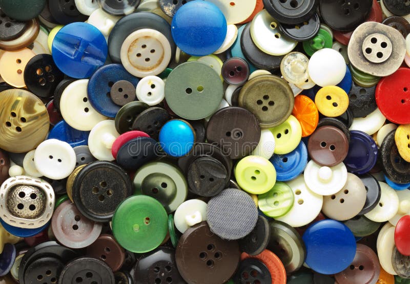 Gamla knappar arkivfoto. Bild av makro, hemhjälp, grön - 30044622
