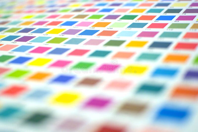 Gamma di colori di colore immagine stock. Immagine di vernice - 6027635