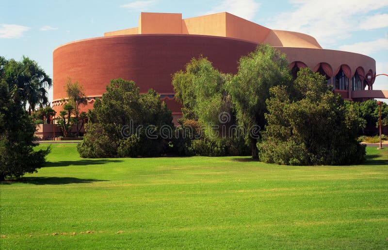 Gammage Auditorium stock photo. Image of arizona, college - 16508396