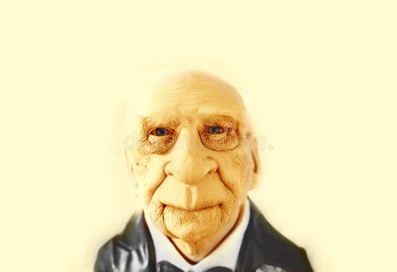 Gammal man arkivfoto. Bild av fult, färg, gammalt, falskt - 12125482