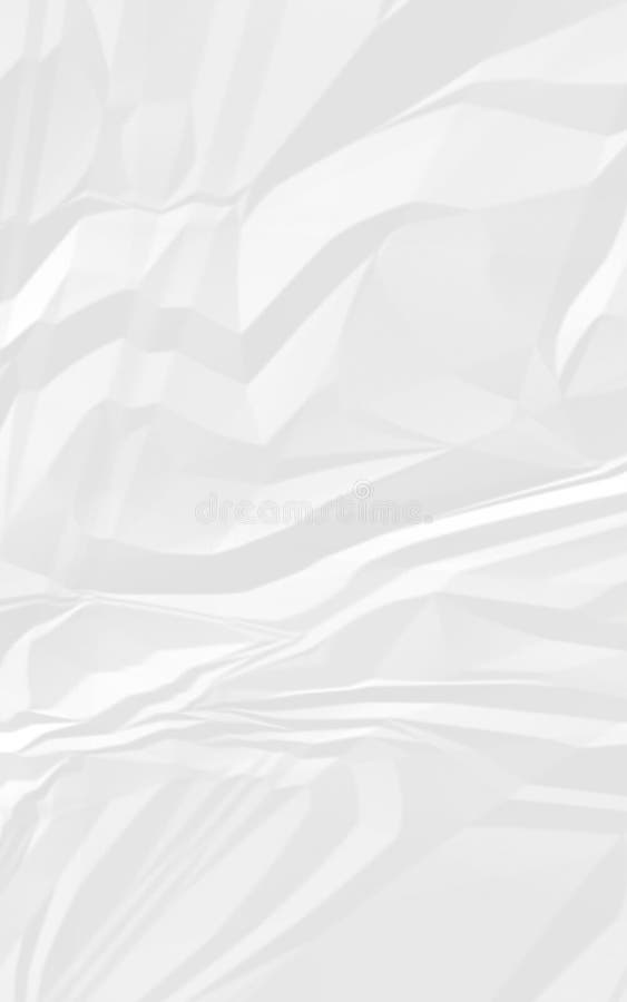 Textur Av Skrynkligt Vitt Papper, Pappersbakgrund Fotografering för ...