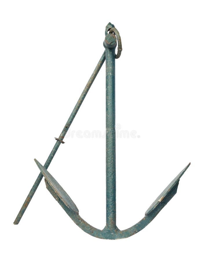 Gammalt Ankare arkivfoto. Bild av rektor, strand, snitt - 21344064
