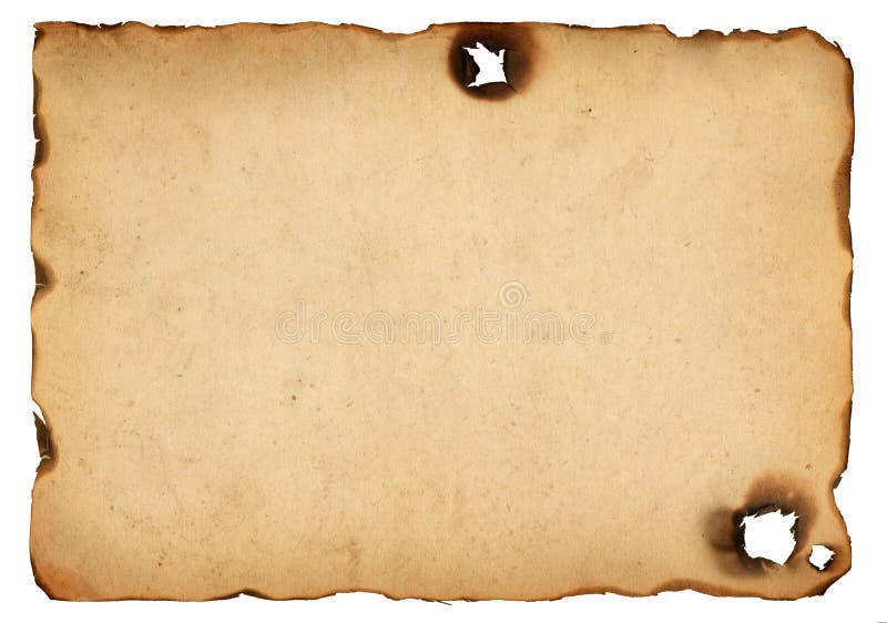 Gammal bränd papper fotografering för bildbyråer. Bild av material ...