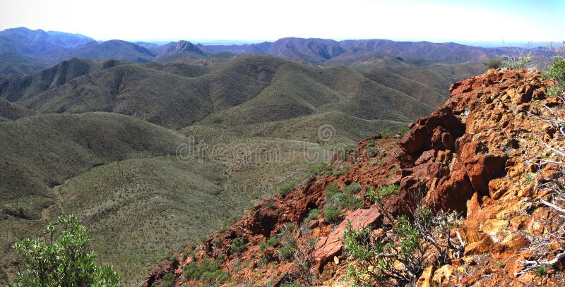 Gammon Ranges, South Australia Stock Image - Image of landscape ...