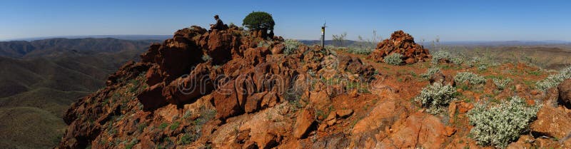Gammon Ranges, South Australia Stock Photo - Image of environment, bush ...