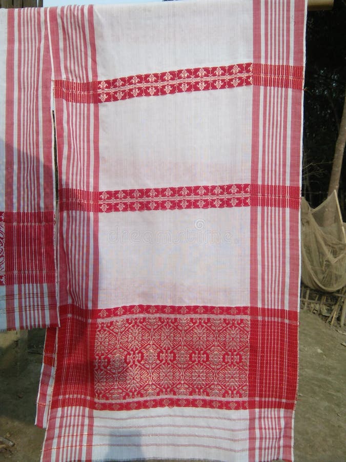 Fondo De Diseño Textil Assamese Gamusa Gamocha Gamosa . Gamusa Es Una ...