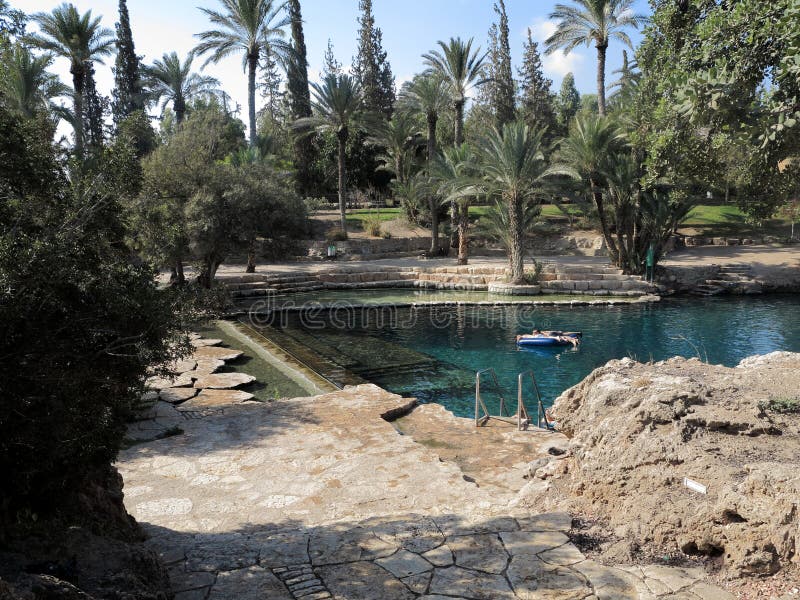 Gan HaShlosha stock image. Image of river, natural, pool - 26724337