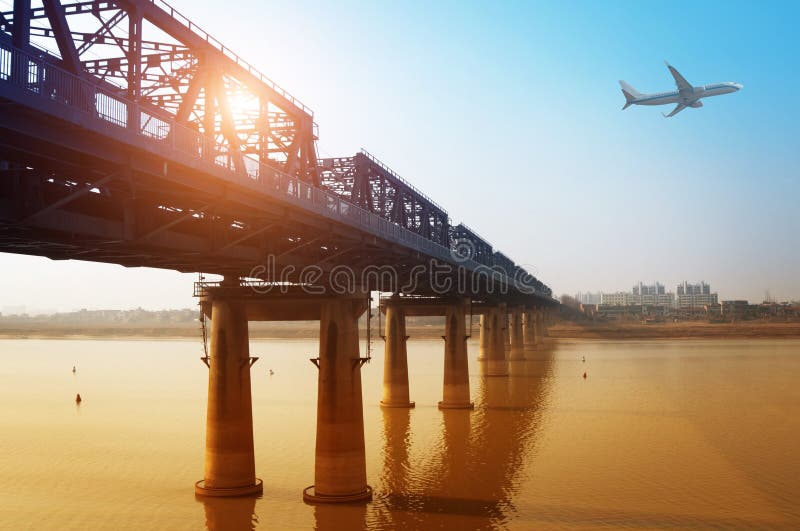 Gan River Bridge stock image. Image of building, architecture - 32006191
