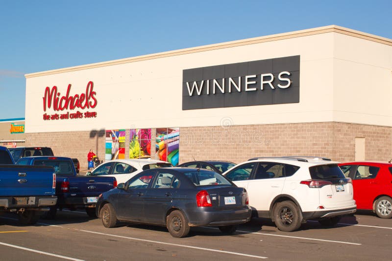 Ganadores Y Michaels Storefront Foto de archivo editorial - Imagen de ...