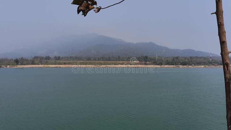 Gandak river stock image. Image of mountain, aircraft - 208368199