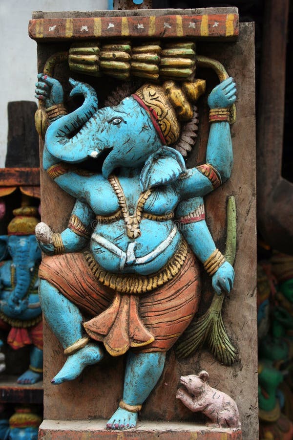 Ganesh stock photo. Image of ganesha, hindu, blue, engraved - 15970984