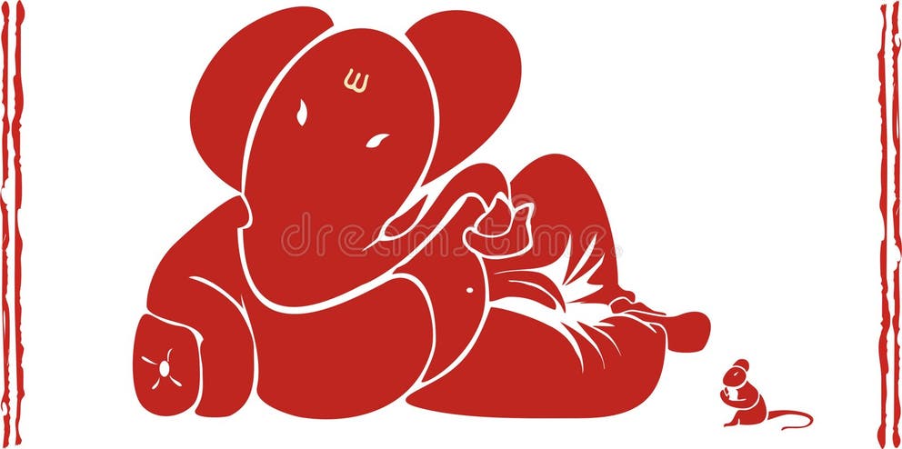 Ganesh stock vector. Illustration of sitting, nose, religion - 3016435