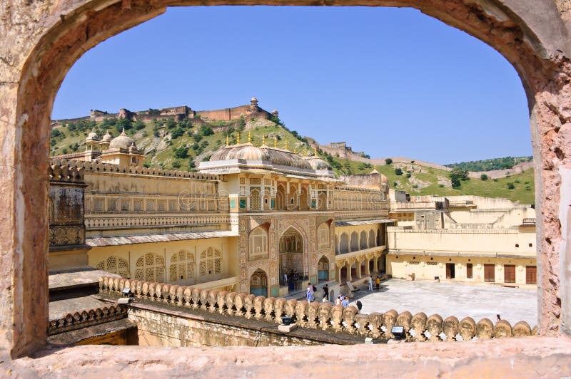 Ganesh Gate in Amber fort editorial stock image. Image of travel - 22052944