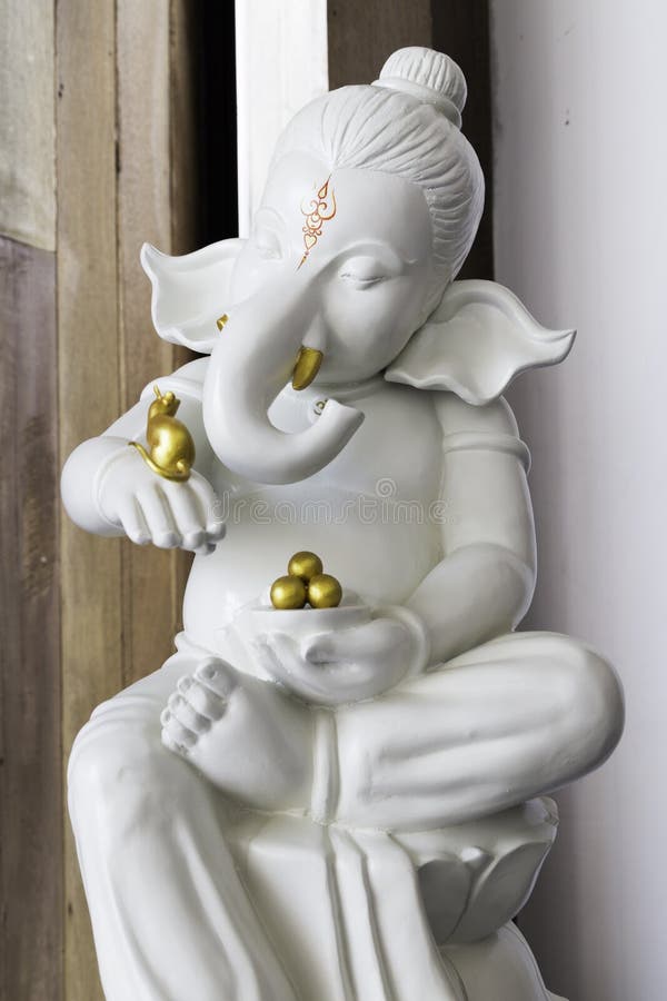 Ganesh statue stock image. Image of belief, ancient, bright - 49609347