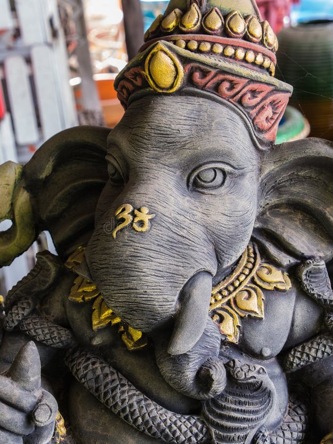 Ganesh Statues in Different Postures Stock Image - Image of ...