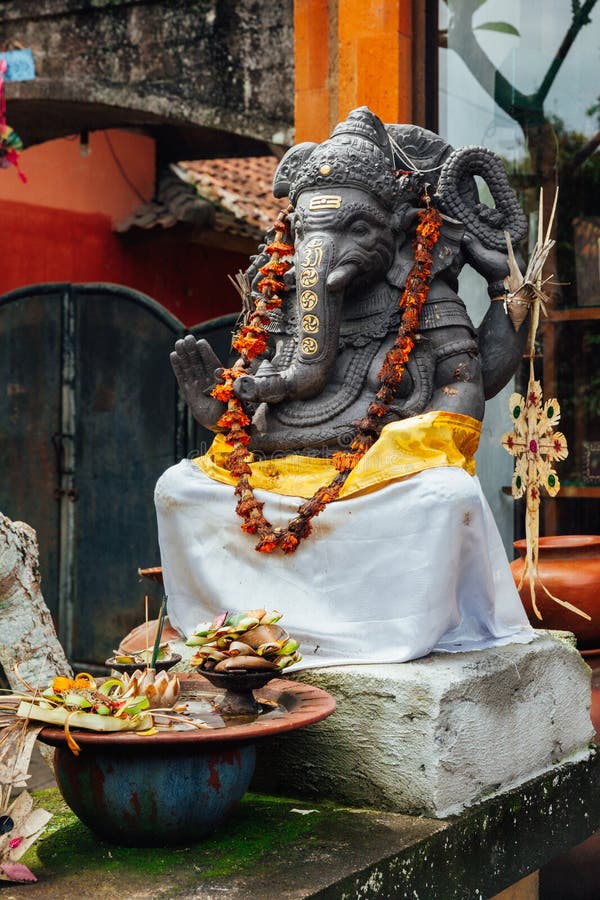 Balinese Ganesha stock photo. Image of asia, indonesia - 70466626