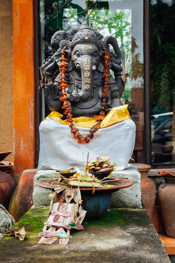 Balinese Ganesha stock photo. Image of asia, indonesia - 70466626
