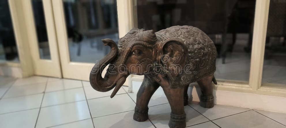 Ganesha Statue Vas Pitcher Flower Pot Stock Photo - Image of pitcher ...