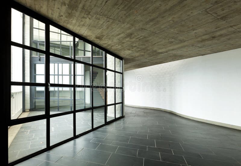 Gang, groot venster stock foto. Image of lokaal, doorgang - 22542668