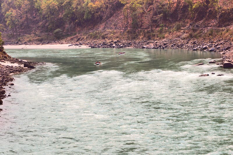 Ganga river flow stock photo. Image of climate, liquid - 128681478