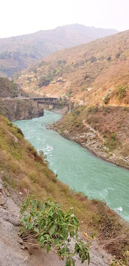 Ganga river flow stock photo. Image of nature, tourism - 128681698