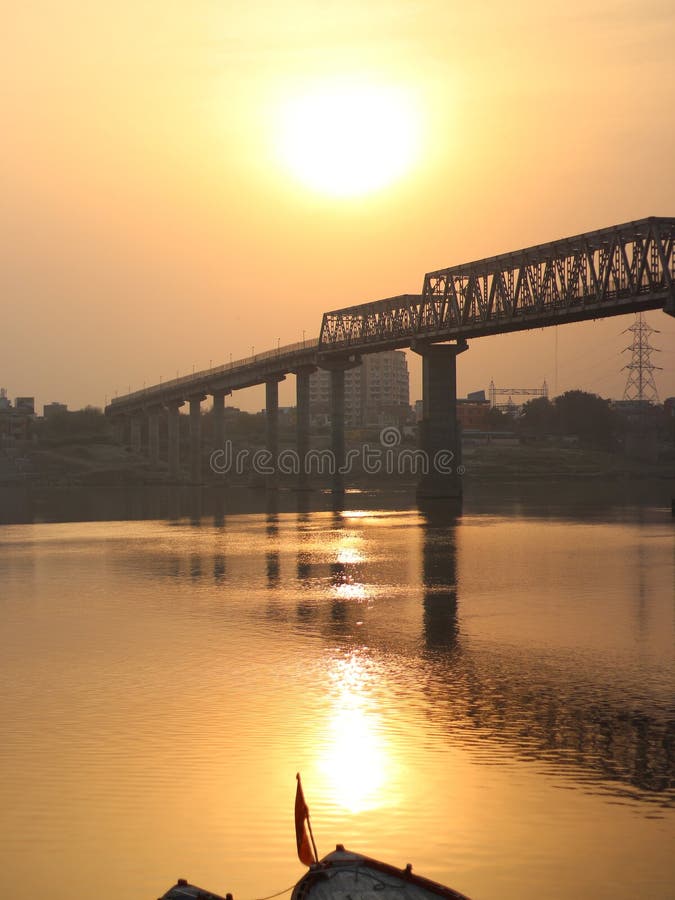 Gangar River stock photo. Image of sunrise, dawn, light - 341871008