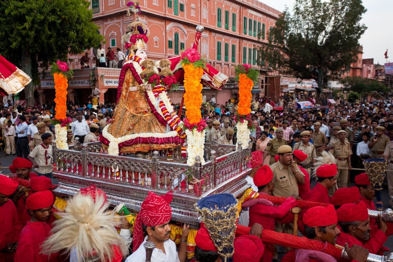 Gangaur Festival-Jaipur editorial photo. Image of decorations - 21621436