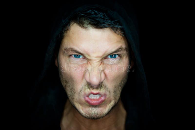 Gangster stock image. Image of caucasian, darkness, face - 16490525