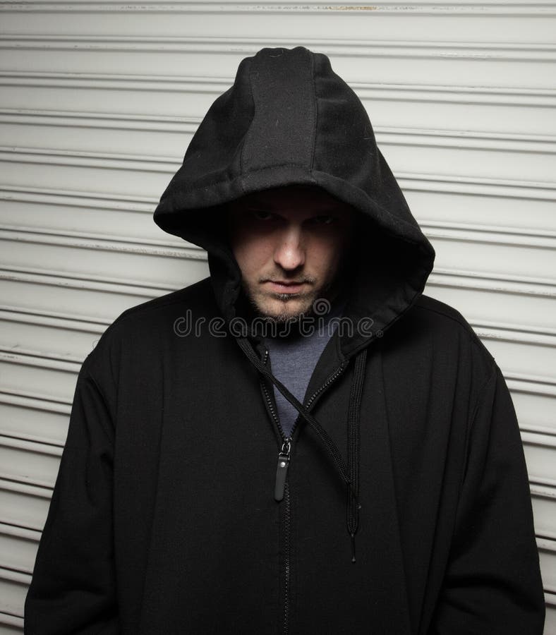 Gangster photo stock. Image du caché, unidentifiable, nuit - 8731672