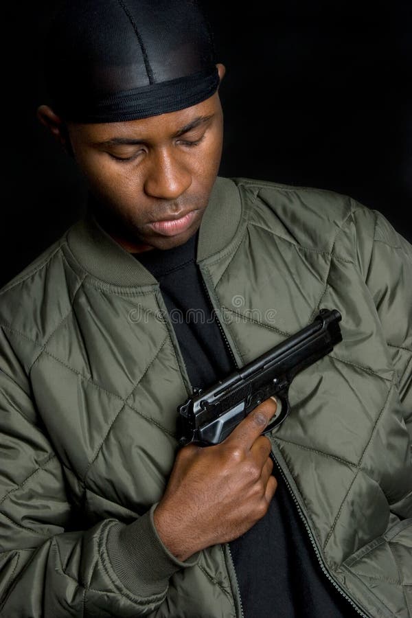 Gangster Gun Boy Royalty Free Stock Photos - Image: 7354208