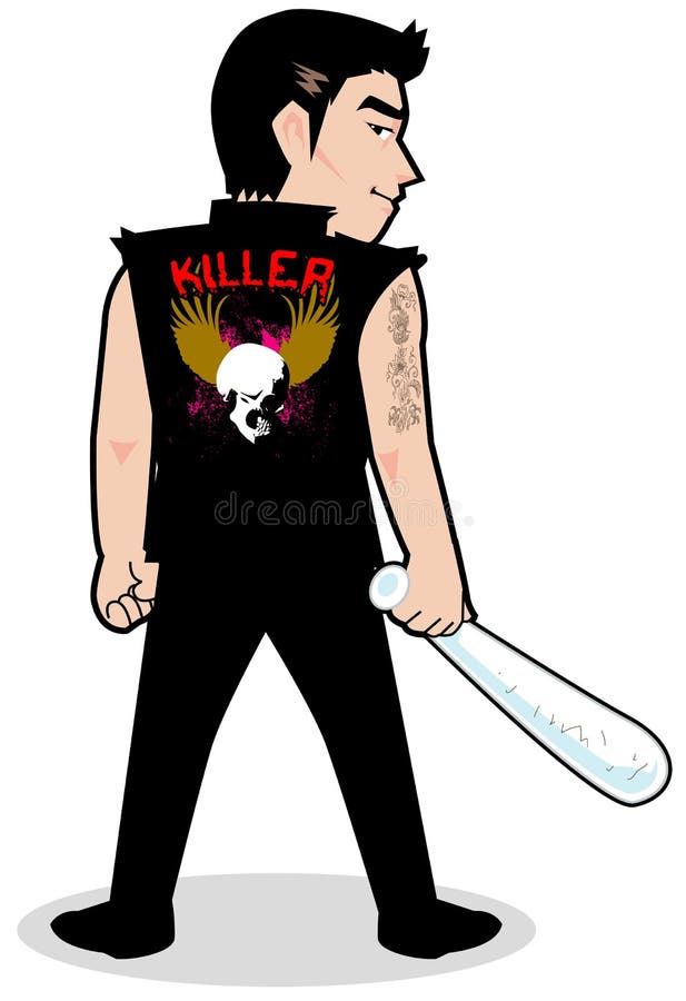 Punk Man Avatar People Icon Stock Vector - Illustration of emoticon ...