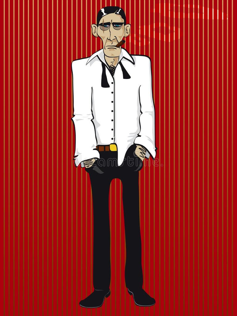 Scarface Stock Illustrations – 25 Scarface Stock Illustrations, Vectors ...