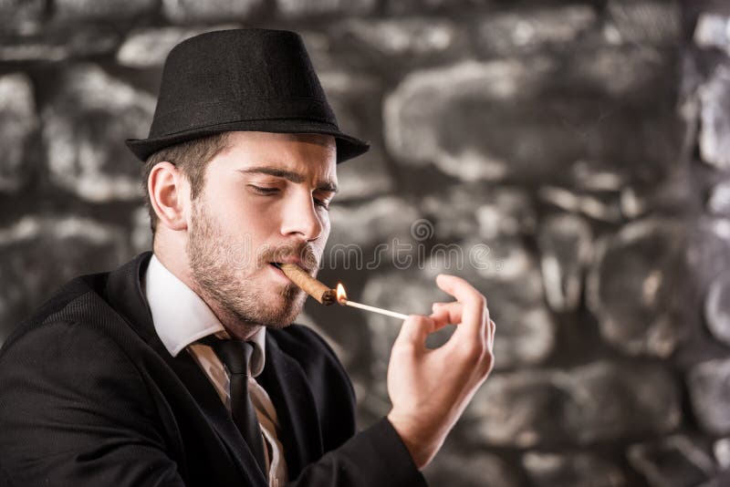 Gangster. stock photo. Image of criminal, cuban, counting - 50340166