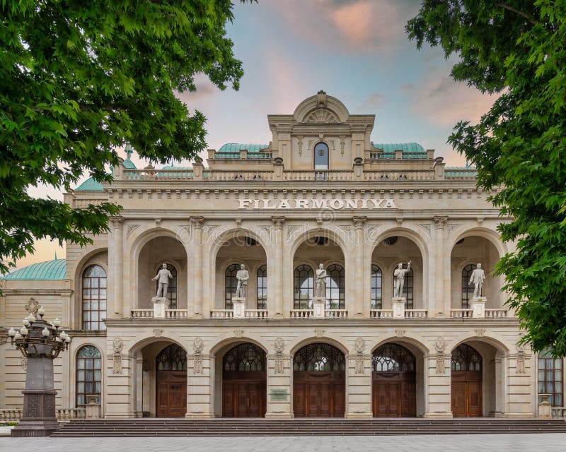 Ganja State Philharmonic Hall in, Azerbaijan. the Building Features a ...