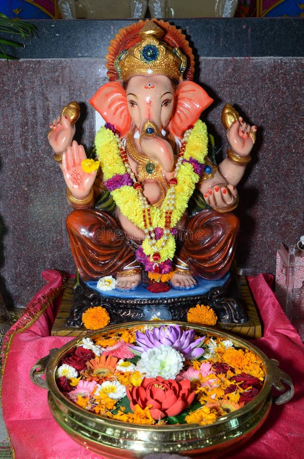 Ganpati bappa stock image. Image of ganesha, ganapati - 154291005