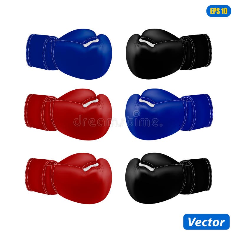 Croquis De Vecteur De Gant De Boxe D'isolement Illustration de Vecteur ...