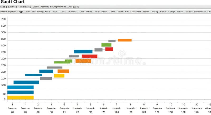 Gantt Chart Cartoon Stock Illustrations – 151 Gantt Chart Cartoon Stock ...