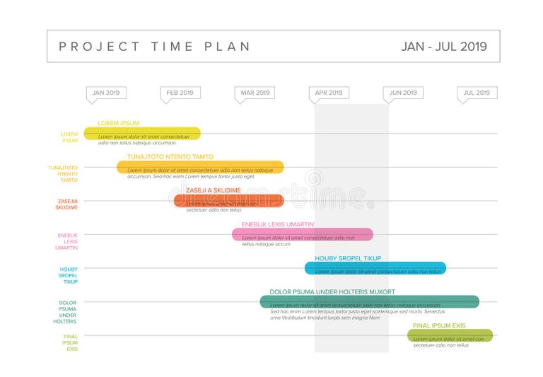 Project Production Timeline Graph Stock Illustrations – 109 Project ...