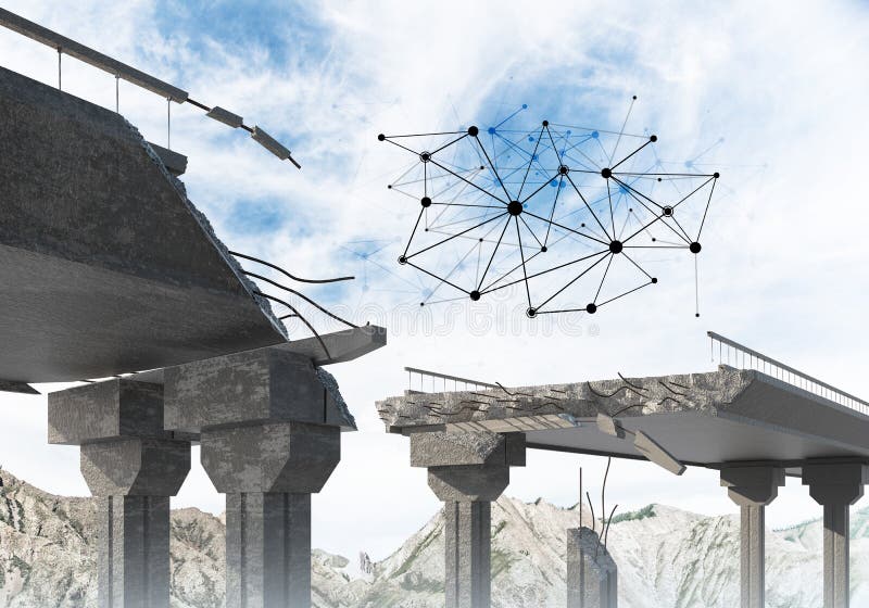 Damaged Bridge Stock Illustrations – 323 Damaged Bridge Stock ...