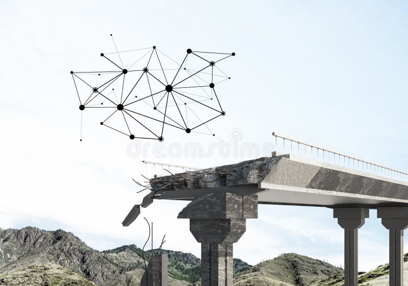 Damaged Bridge Stock Illustrations – 323 Damaged Bridge Stock ...