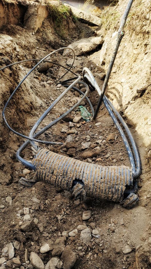 Internet Fiber Cable Damage Stock Photos - Free & Royalty-Free Stock ...
