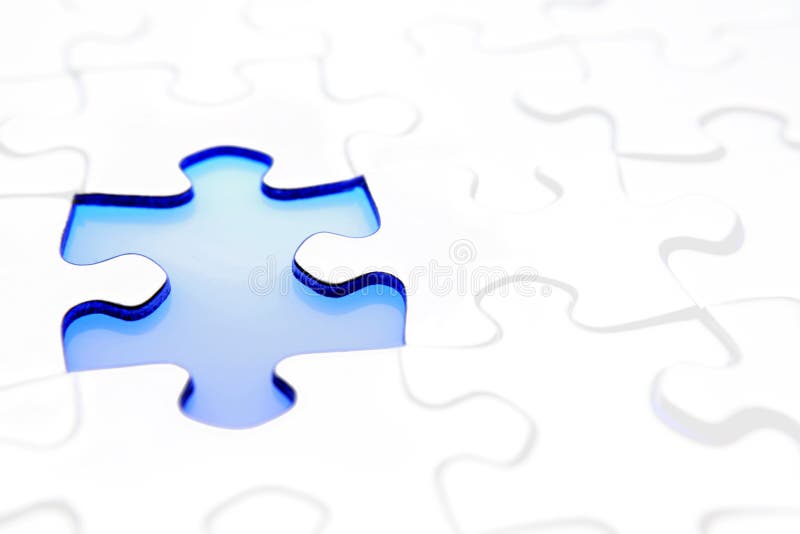 Gap in puzzle stock photo. Image of link, studio, attachment - 11658056