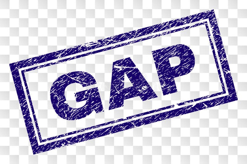 Grunge GAP Rectangle Stamp stock vector. Illustration of frame - 131468544
