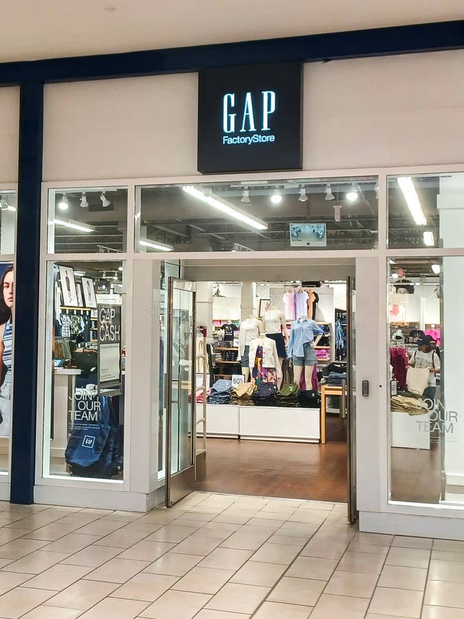 GAP store sign in Toronto editorial stock photo. Image of element ...