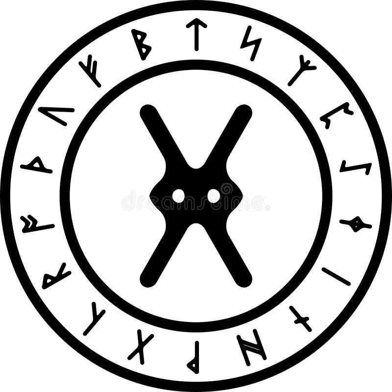 Ancient Rune Alphabet with Names of Runes and Transliteration To Latin ...