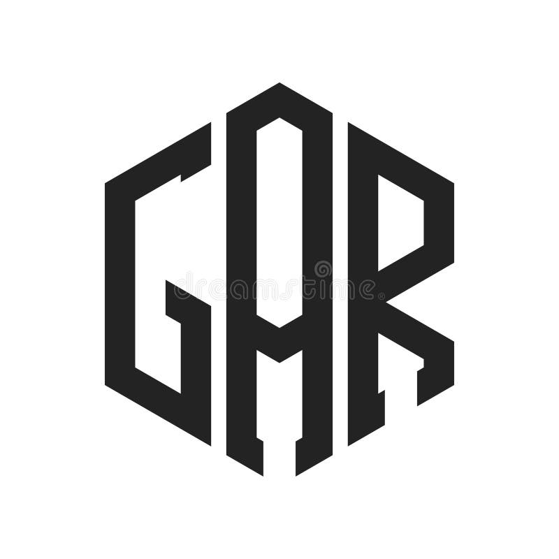 GAR Logo Design. Initial Letter GAR Monogram Logo Using Hexagon Shape ...