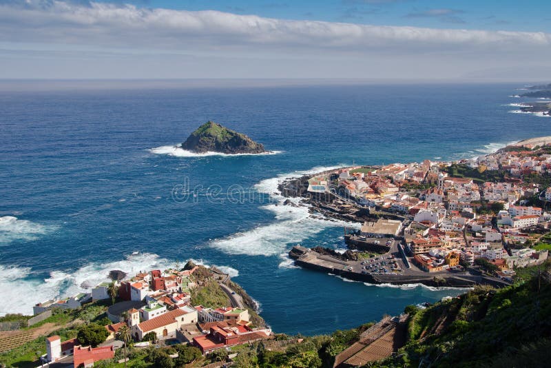 Garachico in Tenerife Island - Canary Stock Photo - Image of island ...