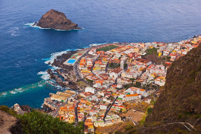 Garachico in Tenerife Island - Canary Stock Photo - Image of island ...