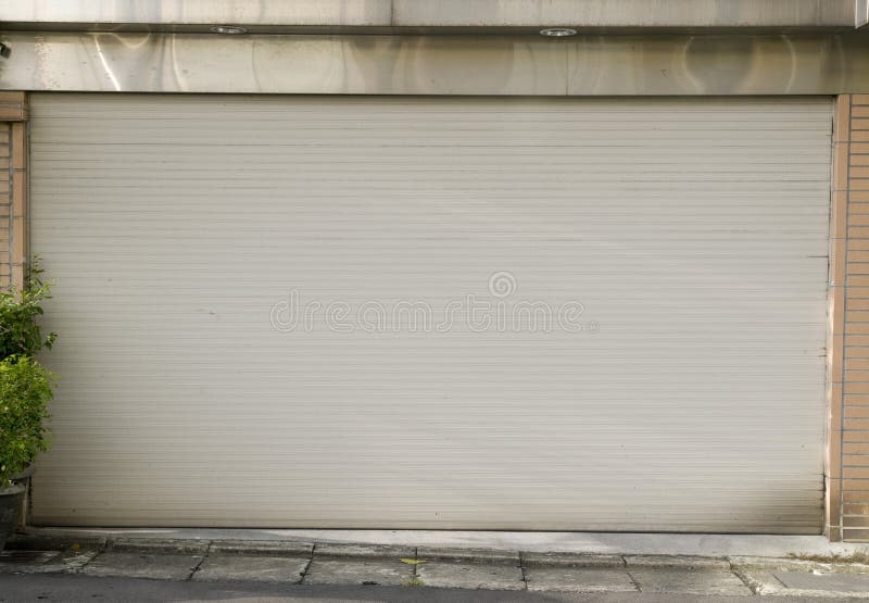 Garage stock image. Image of gray, white, texture, light - 16144599