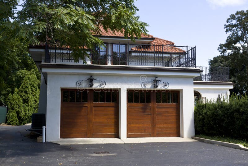 Open Garage stock photo. Image of dwelling, home, high - 19642598
